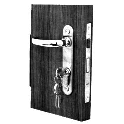 Mortise Door Lock - 3483T - Merit Metal | Fisheries Supply