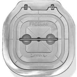 Square and Rectangular Hinged Hatches - Freeman Marine | Fisheries Supply